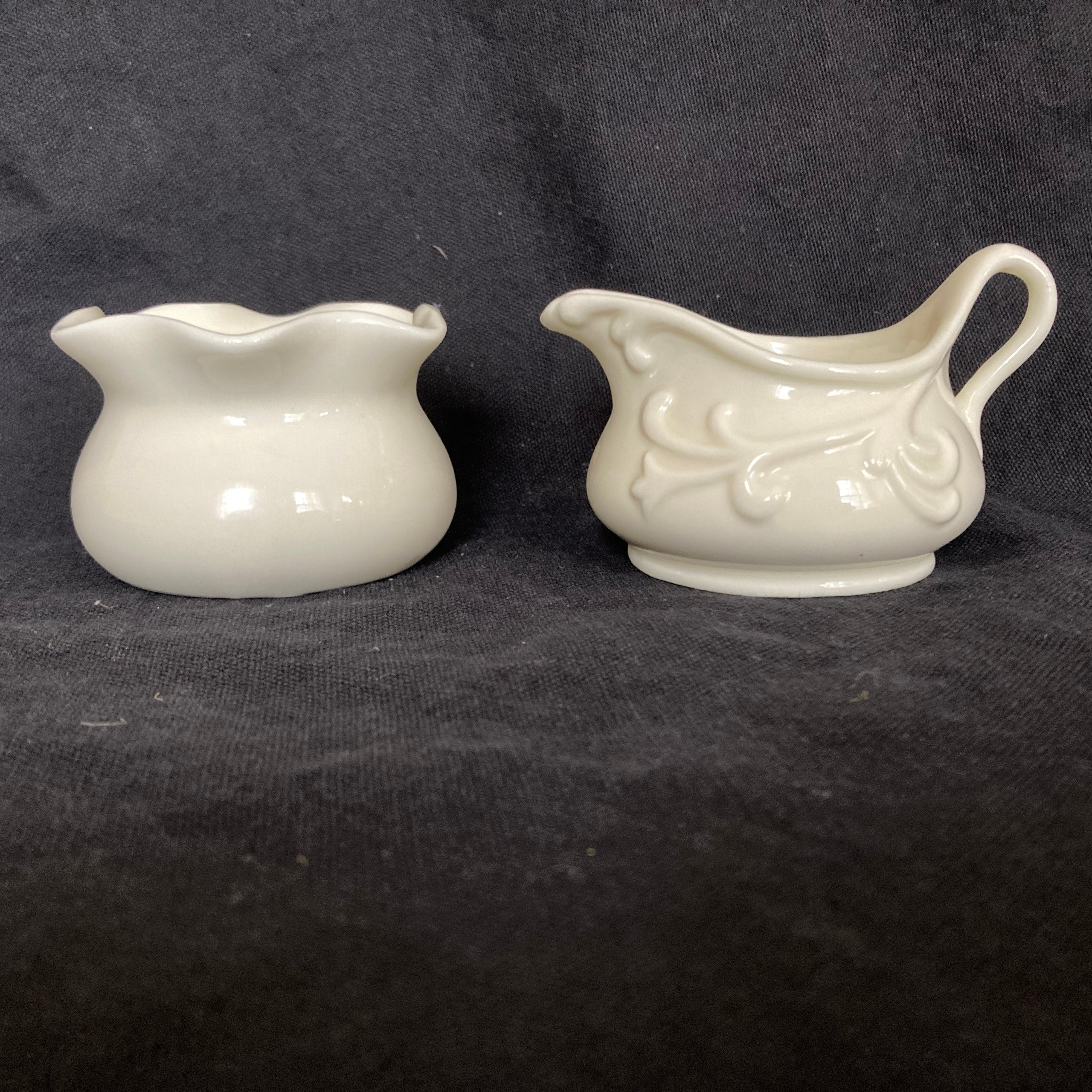 Lefton Individual Sugar & Creamer | The Wellesley Historical Society